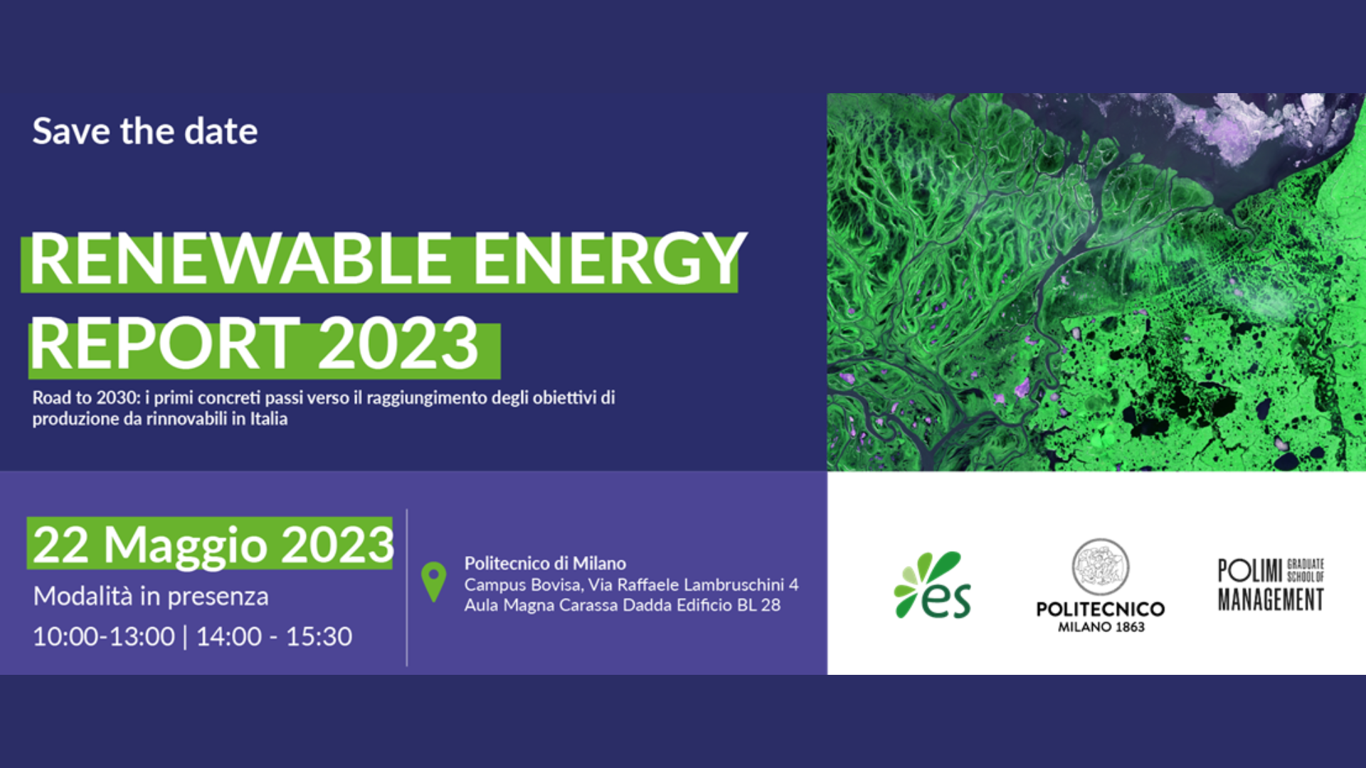 Eventi e Formazione | Eventi | Renewable Energy Report 2023